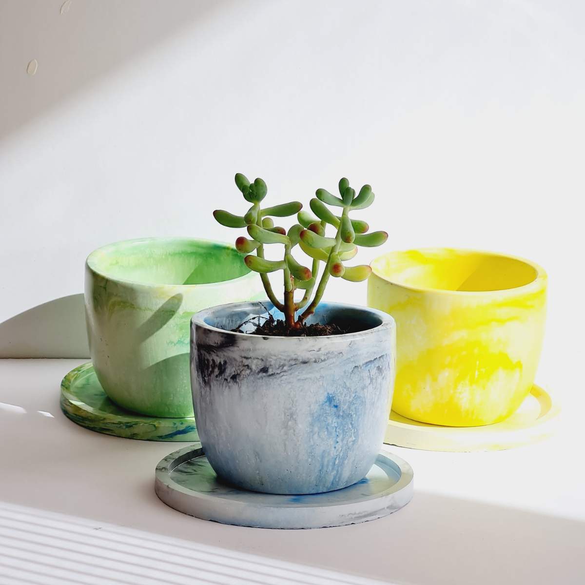 Handmade Planters and Pots For Succulents And Small Indoor Plants ...